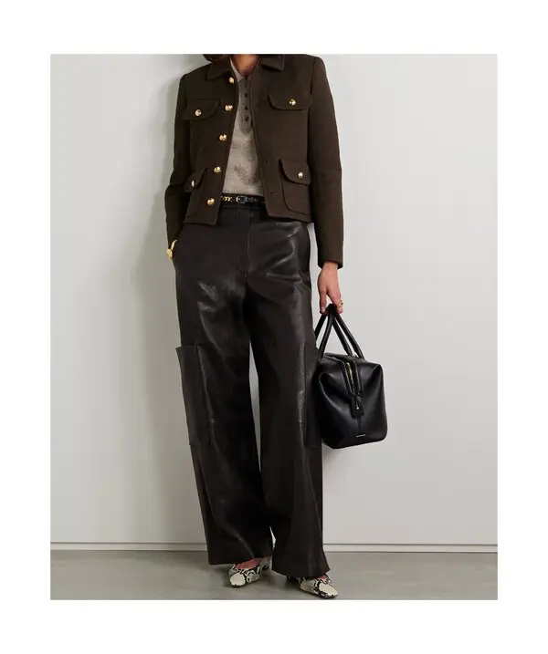 NILI LOTAN Paola Cotton-blend Tweed Jacket