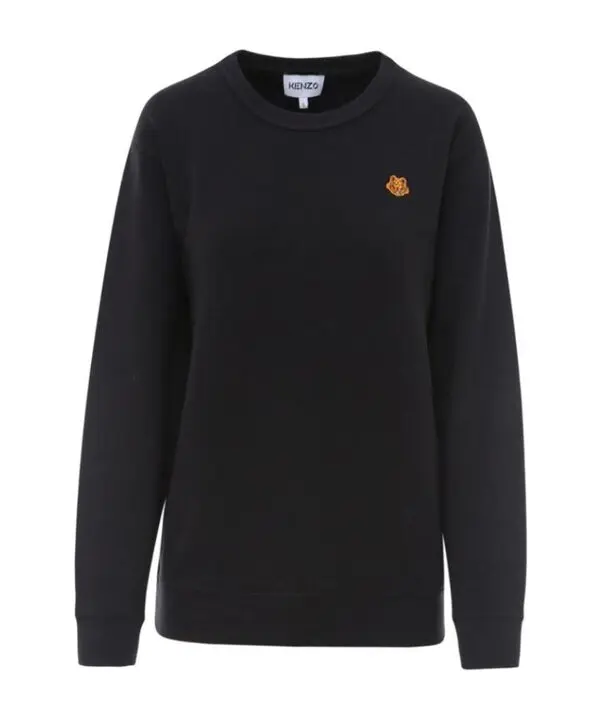 Kenzo Tiger Crest Sweatshirt - Black
