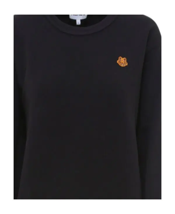 Kenzo Tiger Crest Sweatshirt - Black