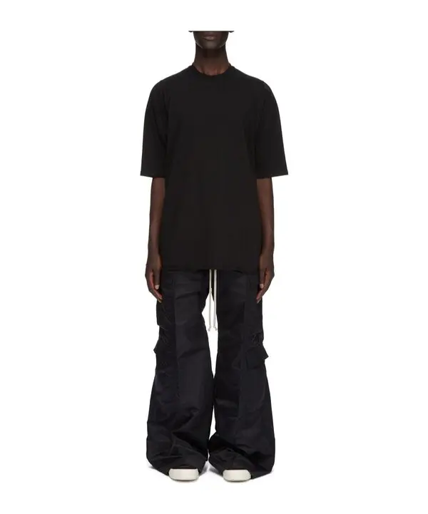 Rick Owens Jumbo Ss Crewneck T-shirt - Black