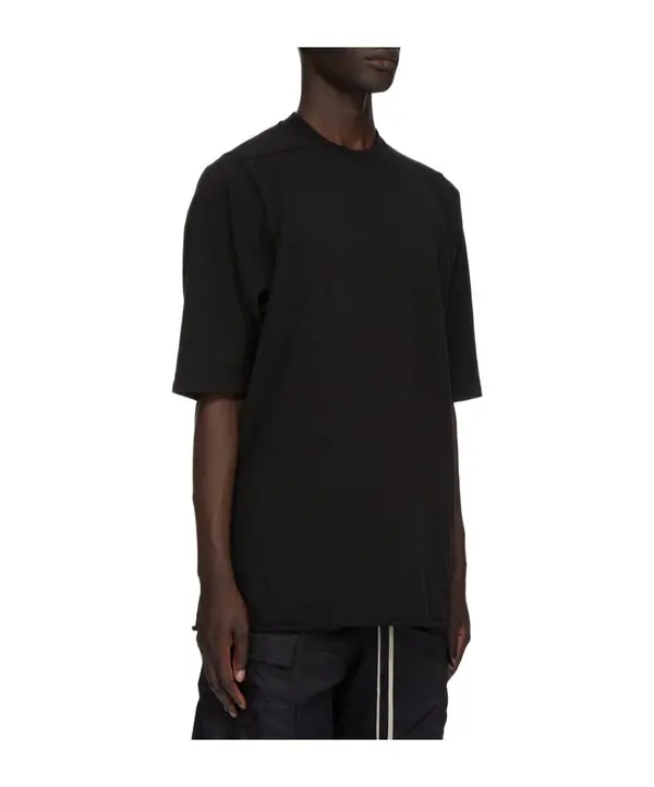 Rick Owens Jumbo Ss Crewneck T-shirt - Black