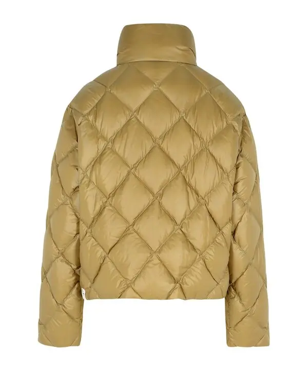 JIL SANDER Quilted Funnel Neck Down Jacket