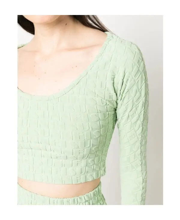 Sunnei Letter Detail Long-sleeved T-shirt