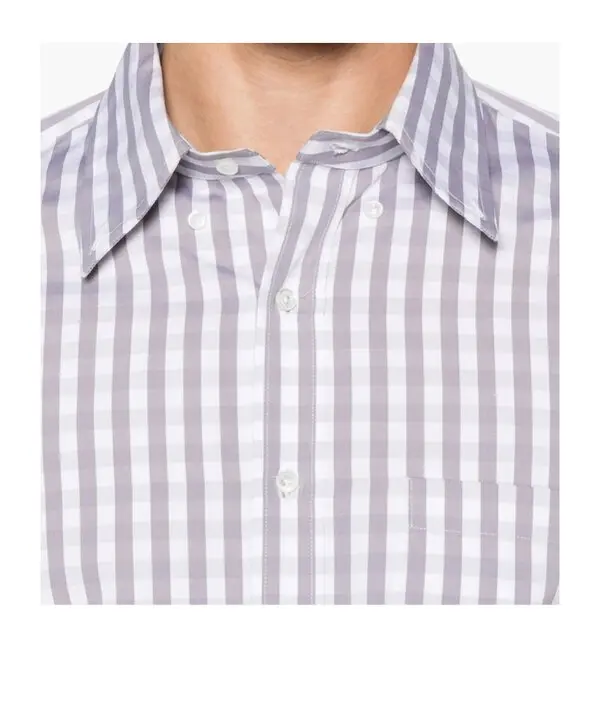 Thom Browne Gingham Check Poplin Armband Shirt