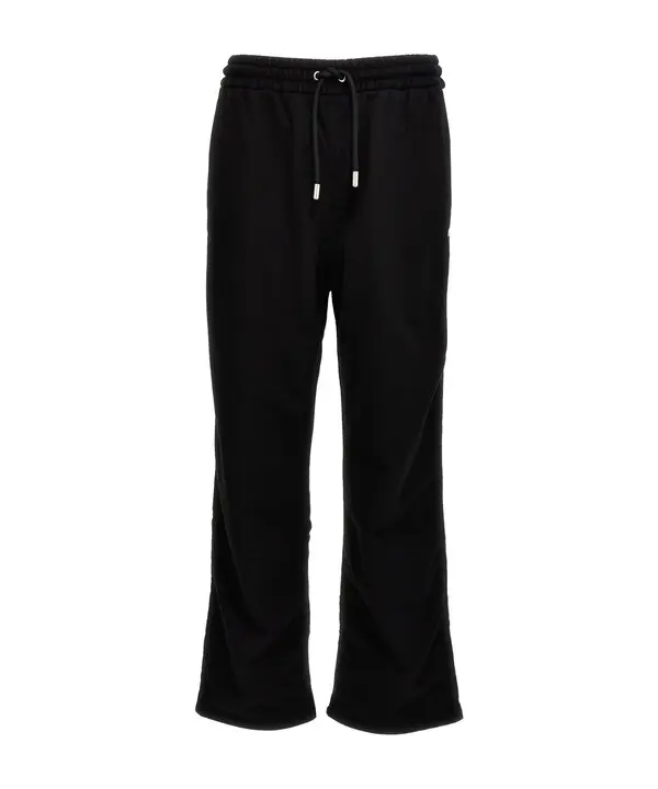 Off-White Drawstring Straight Leg Trousers