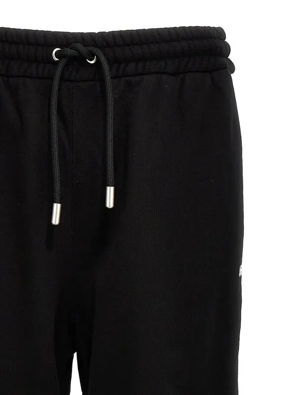 Off-White Drawstring Straight Leg Trousers
