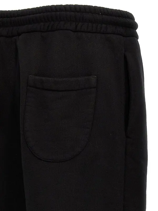 Off-White Drawstring Straight Leg Trousers