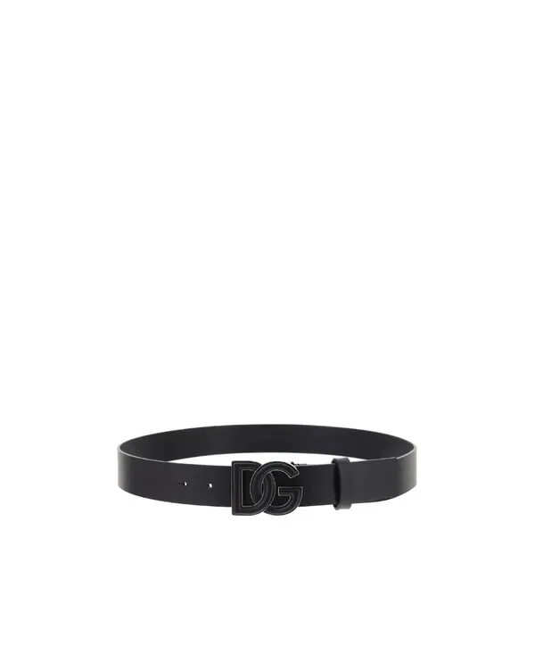 Dolce & Gabbana Logo Buckle Belt