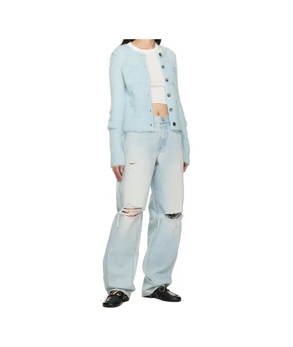 SLVRLAKE Tess Five-pocket Denim Trousers