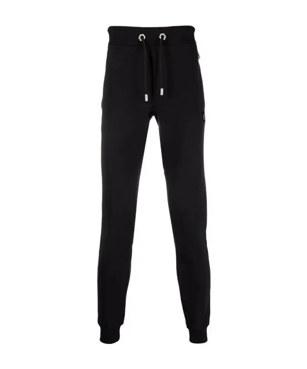 Philipp Plein Logo-patch Track Pants - Black