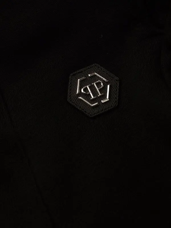 Philipp Plein Logo-patch Track Pants - Black