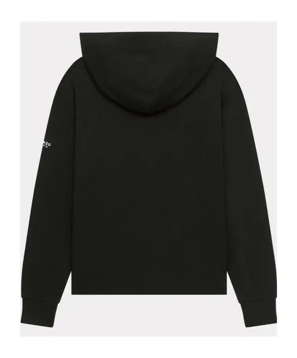 Kenzo Tiger Patch Zip-up Hooded Jacket