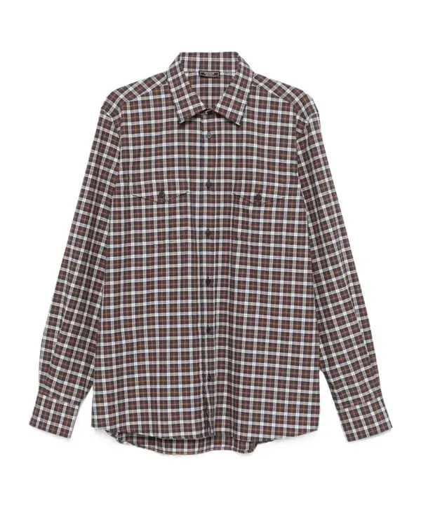 Peserico Check Pattern Shirt - Multicolor