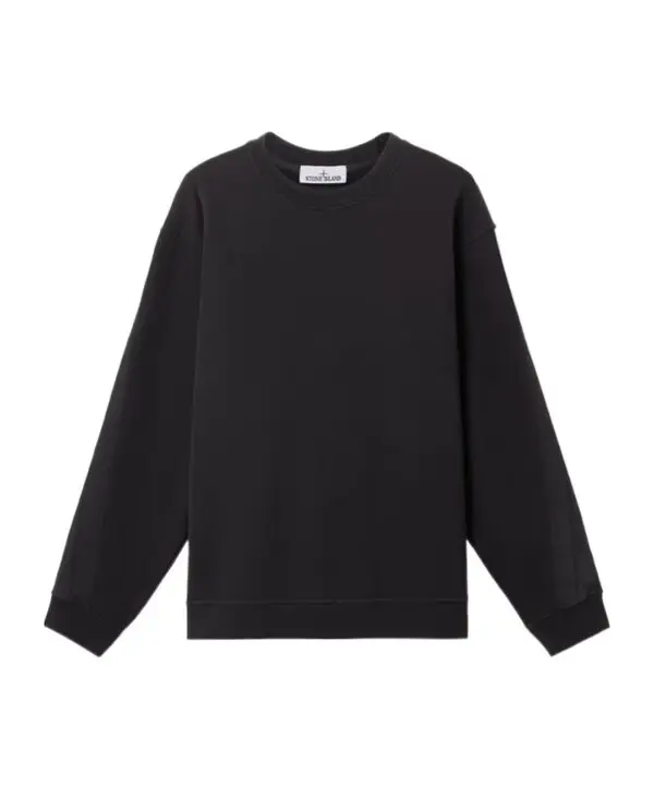 Stone Island Crewneck Sweatshirt With Embroidered Logo