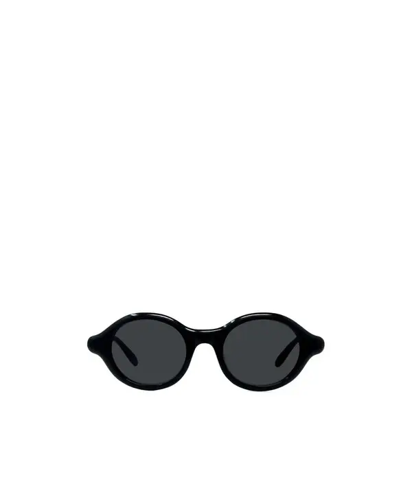 Loewe Slim Round-frame Sunglasses - Black