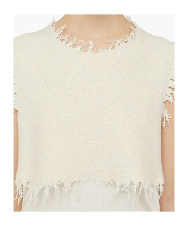 JIL SANDER Layered Design Sleeveless Top