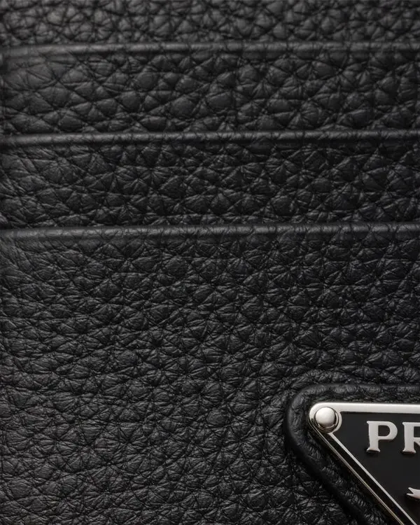 Prada Triangle-logo Cardholder