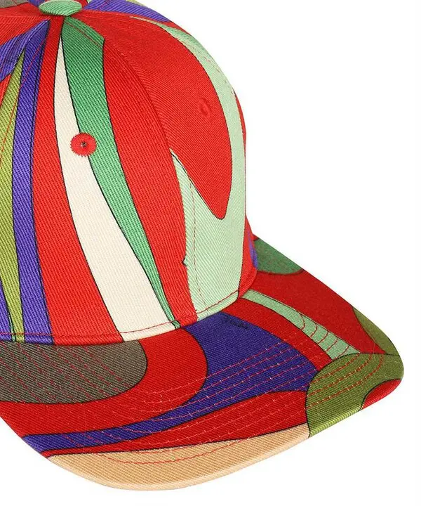 Emilio Pucci Patterned Baseball Cap