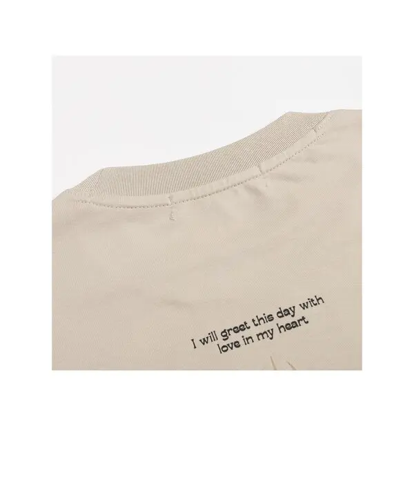 LIUREGALI Printed Fake Two-piece Long-sleeved Base Shirt