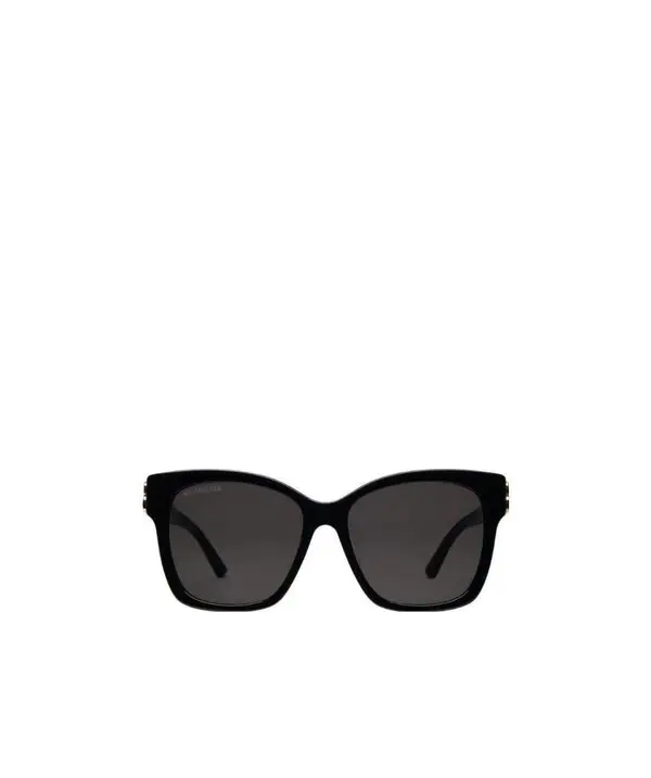 Balenciaga Dynasty Square Frame Sunglasses - Black