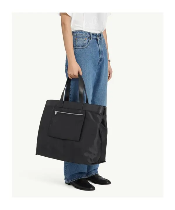 MAISON MARGIELA Wide-leg Jeans With Distressed Finish