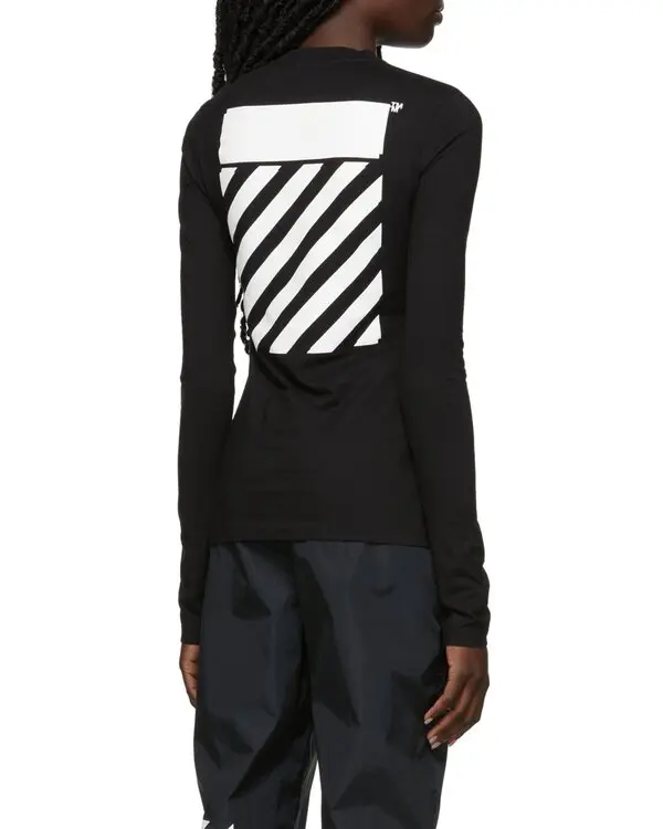 Off-White Diag Stripe Long Sleeve T-shirt