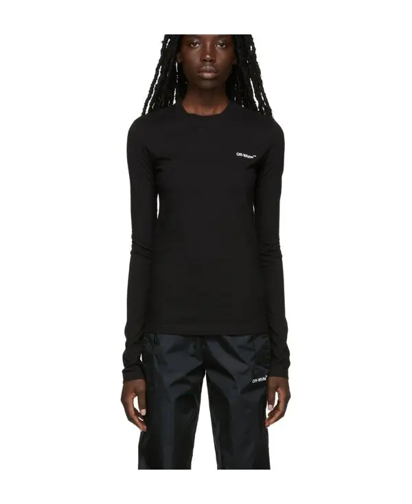 Off-White Diag Stripe Long Sleeve T-shirt
