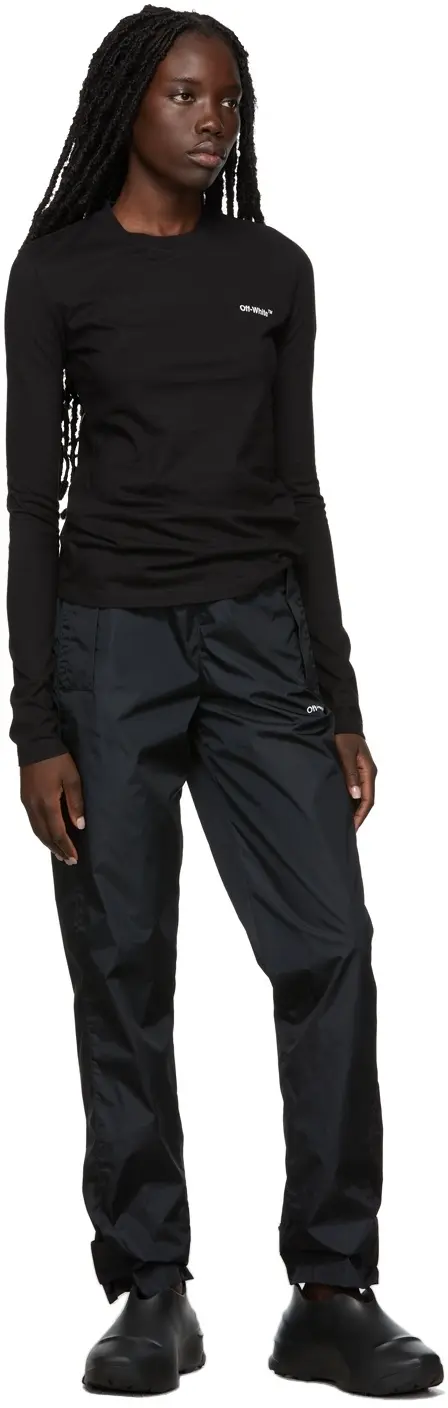 Off-White Diag Stripe Long Sleeve T-shirt