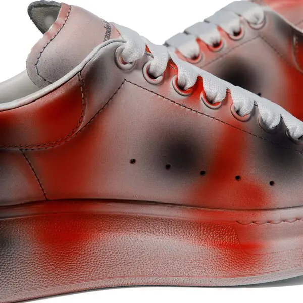Alexander McQueen Logo Detail Lace-up Sneakers - Brown