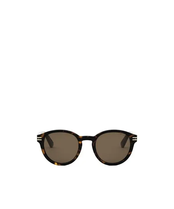 BVLGARI Round Frame Sunglasses - Brown