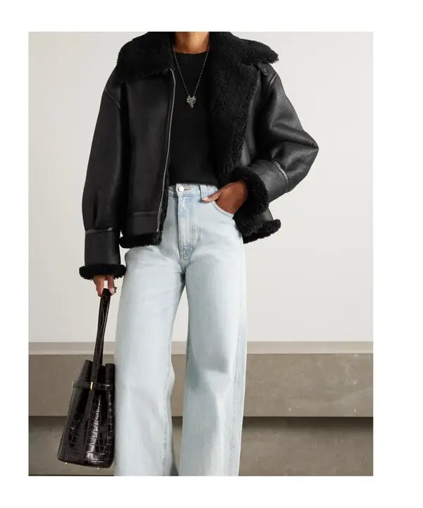 Nour Hammour Shearling Jacket