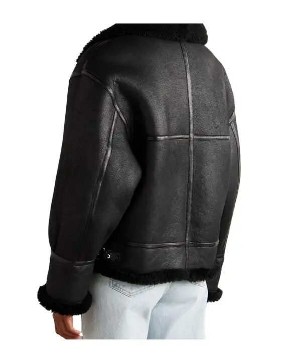 Nour Hammour Shearling Jacket