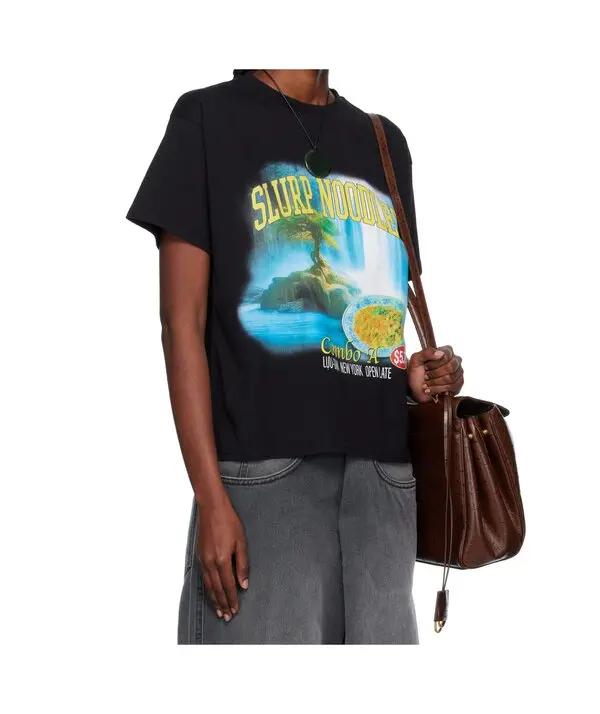 LU'U DAN Slurp Noodles Box T-shirt