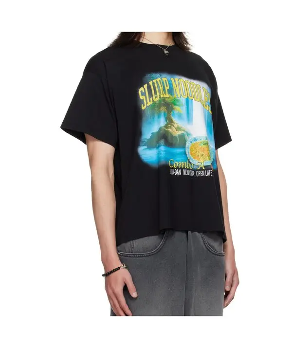 LU'U DAN Slurp Noodles Box T-shirt