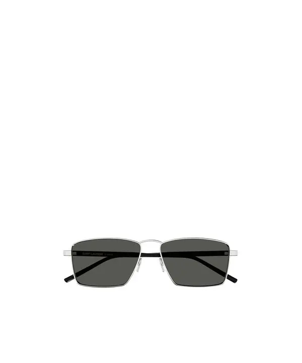 Saint Laurent Rectangular Sunglasses With Logo Detail