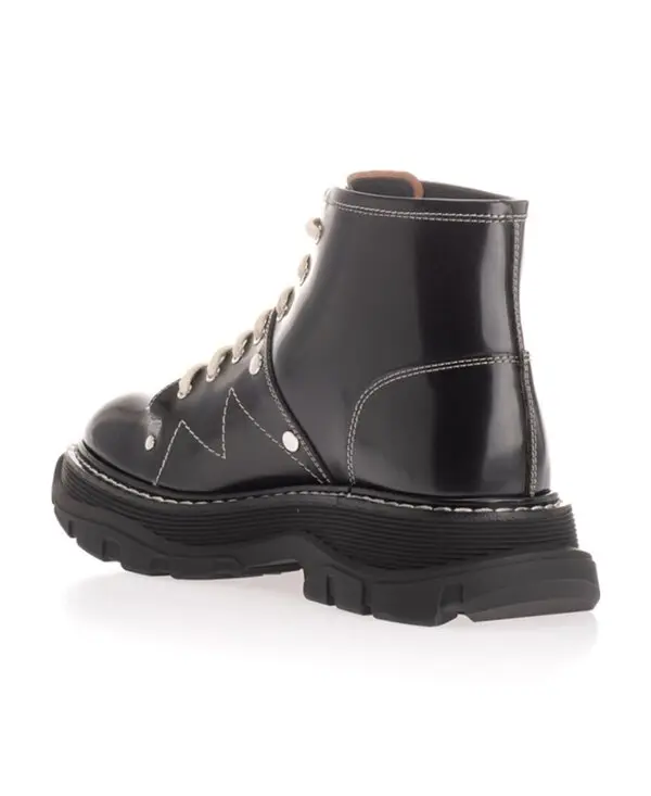 Alexander McQueen Tread Lace-up Boots