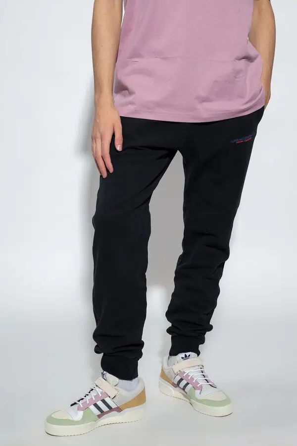 DIESEL® P-tary-ind Drawstring Track Pants - Black