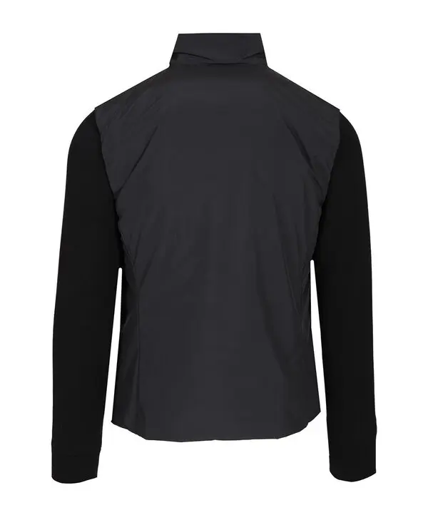 MOORER Evan H Stp Panelled Jacket - Blue