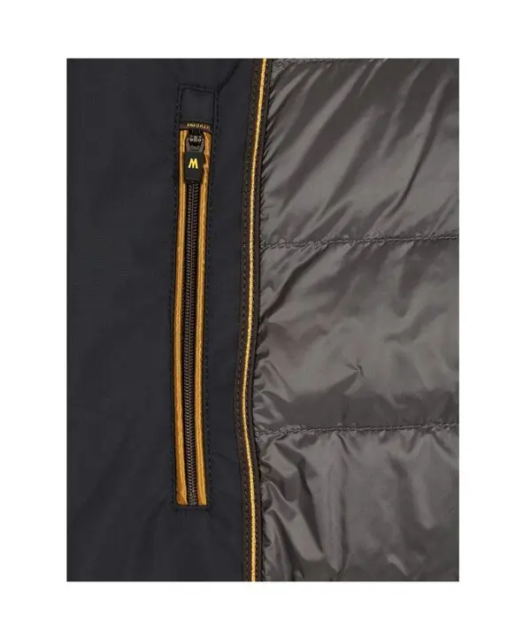 MOORER Evan H Stp Panelled Jacket - Blue