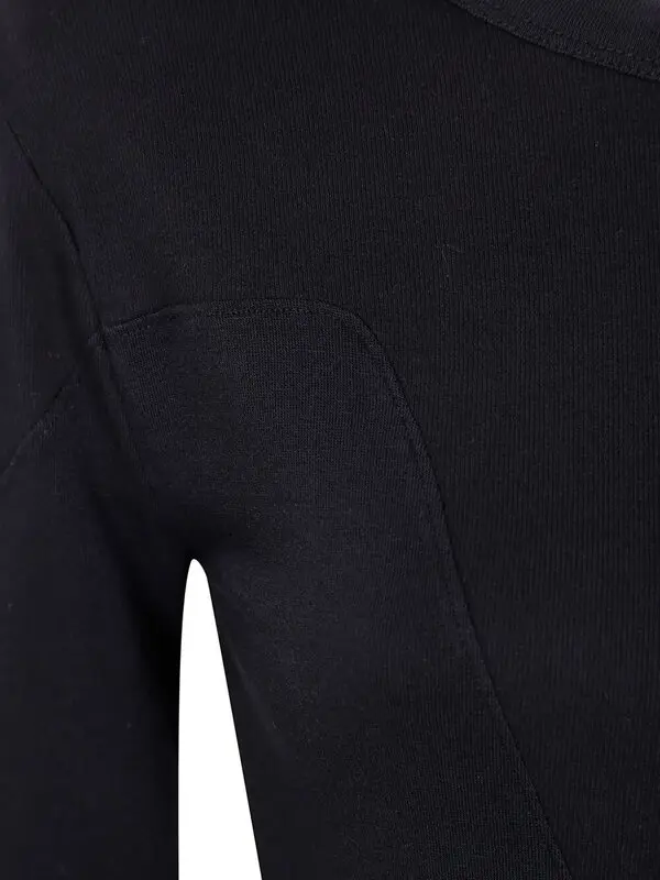 THOM KROM Round Neck Half Sleeve Top