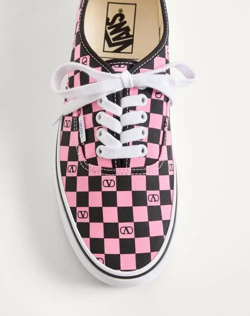 Valentino Garavani X Vans Checkerboard Print Sneakers - Multicolor