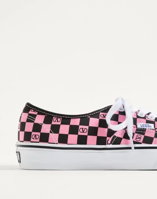 Valentino Garavani X Vans Checkerboard Print Sneakers - Multicolor