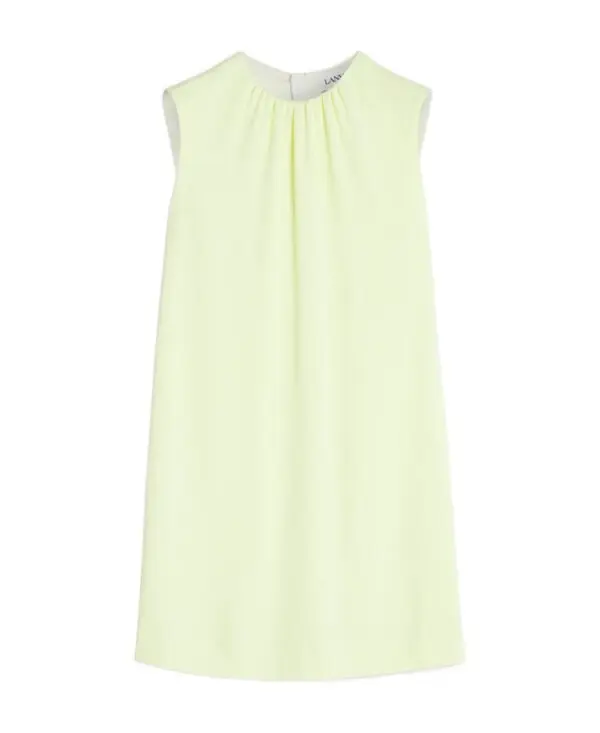 LANVIN Crewneck Sleeveless Mini Dress