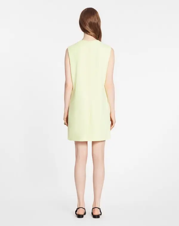 LANVIN Crewneck Sleeveless Mini Dress