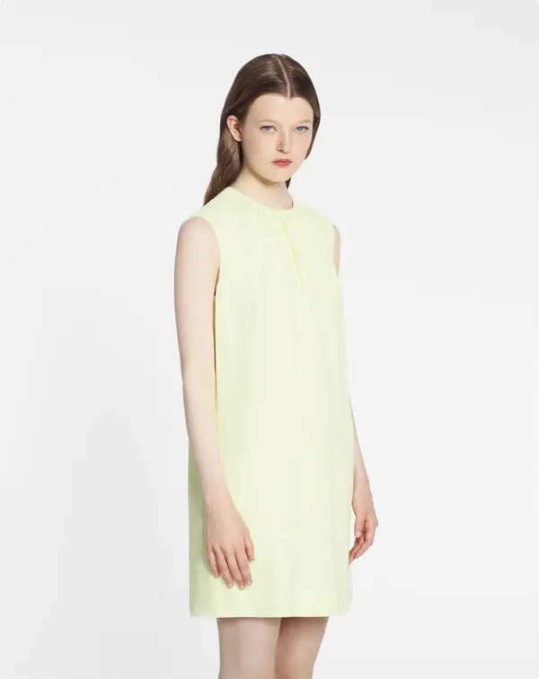 LANVIN Crewneck Sleeveless Mini Dress