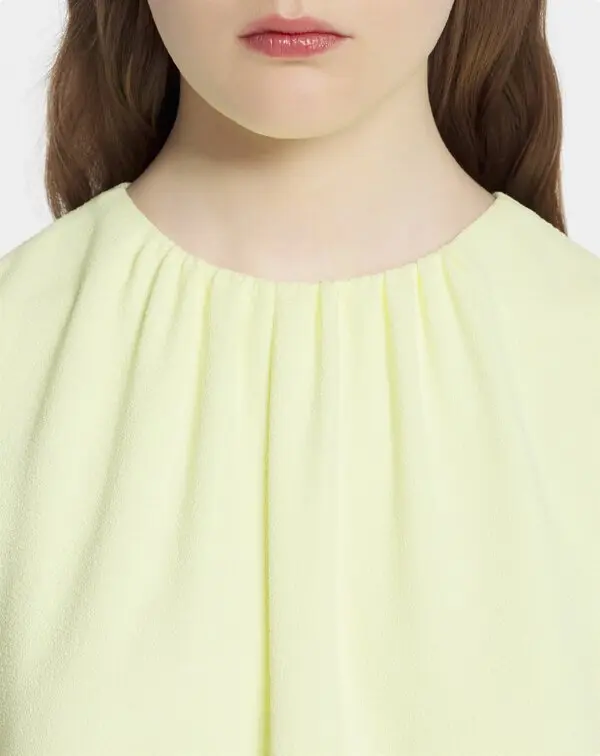 LANVIN Crewneck Sleeveless Mini Dress
