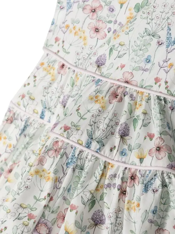 IL GUFO Sleeveless Floral Print Dress