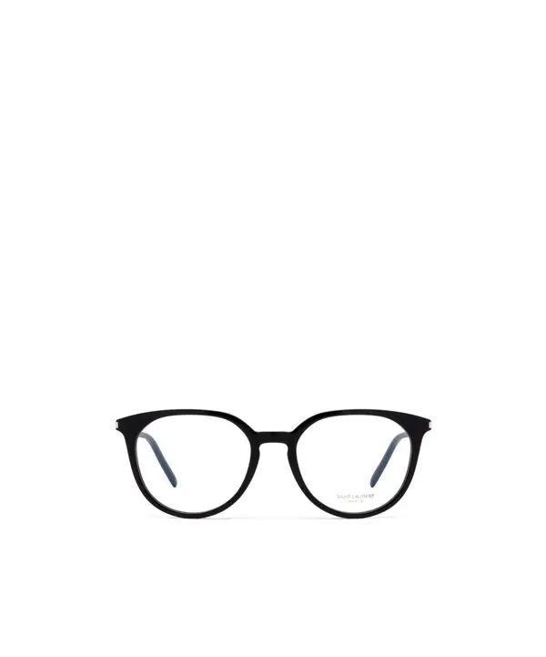 Saint Laurent Round Frame Glasses - Black