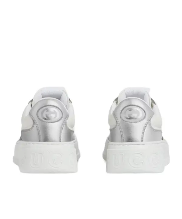 Gucci Web Detail Chunky Sneakers