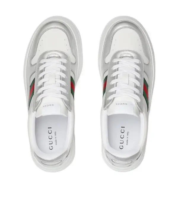 Gucci Web Detail Chunky Sneakers